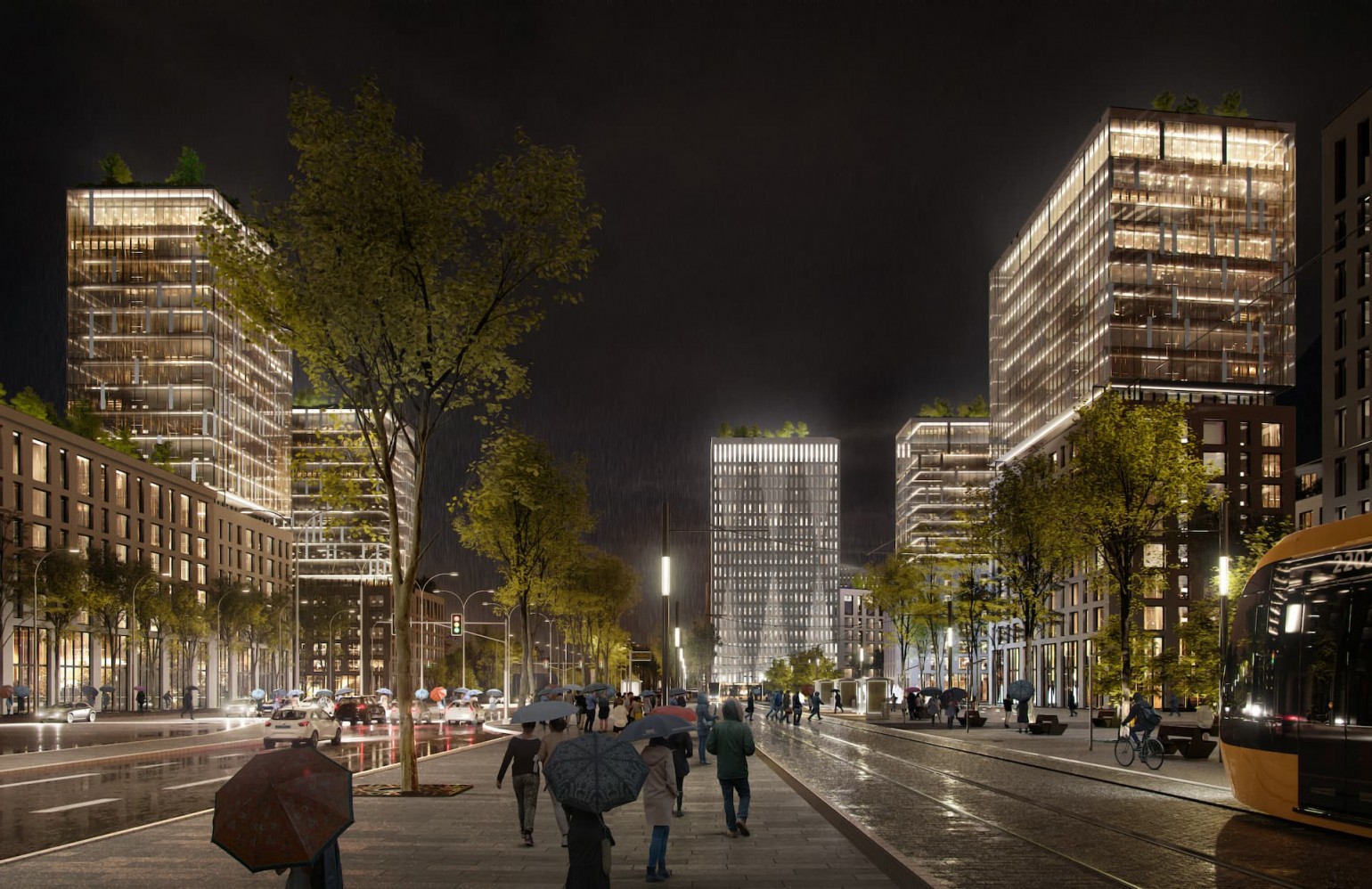 Budapest South Gate | Visualizations for Snøhetta | ZOA Studio