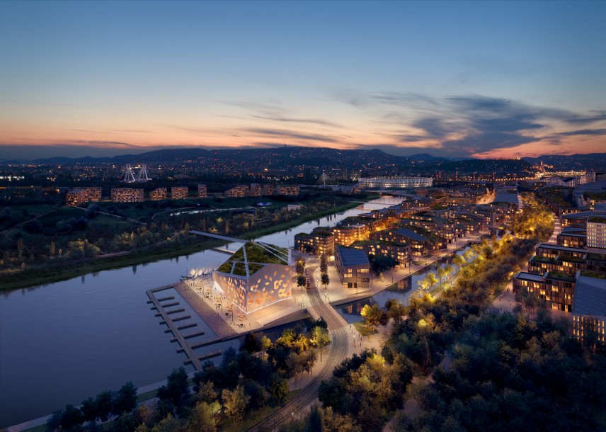 Budapest South Gate | Visualizations for Snøhetta | ZOA Studio