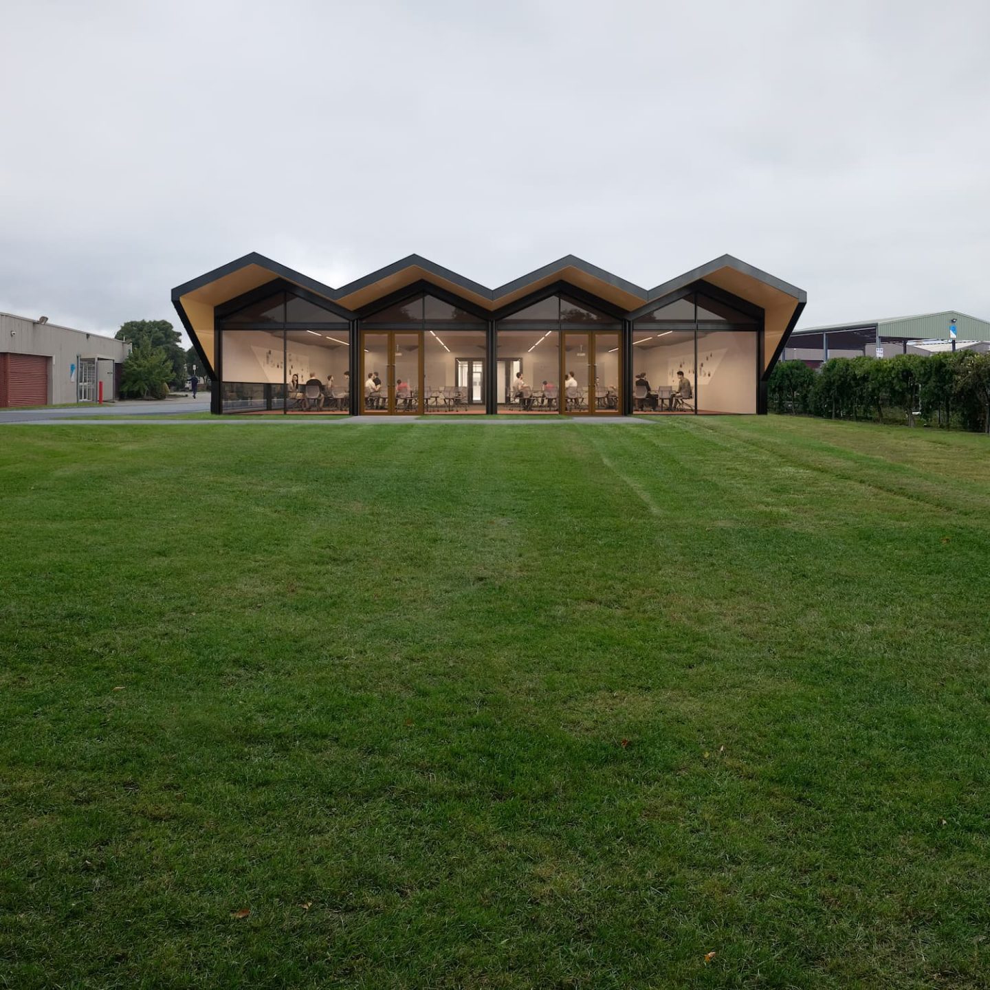 Melbourne Polytechnic • ZOA Launches New Glasshouse Renderings