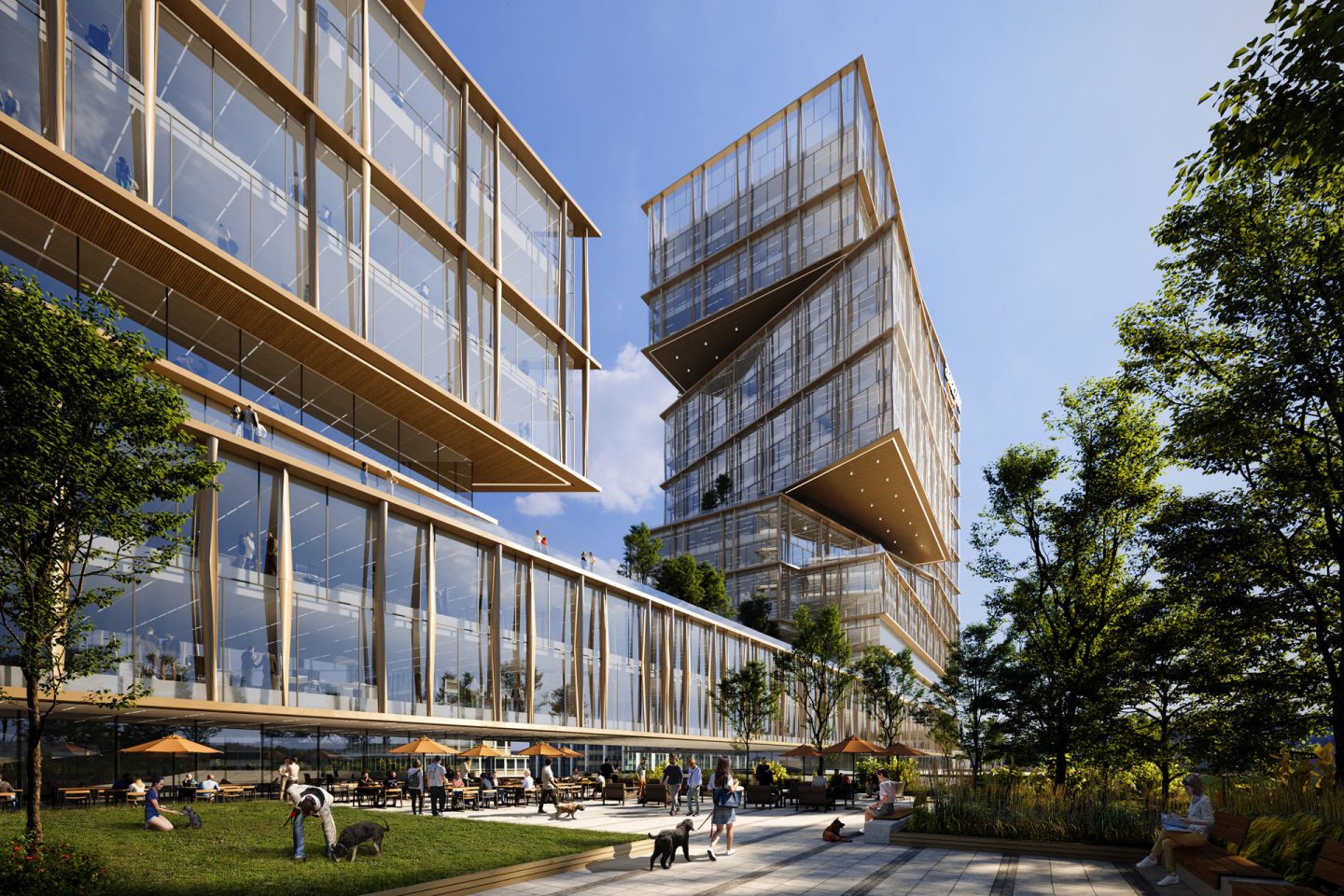 New Renderings for WOMO Architects’ Vertical Campus in Texas | ZOA