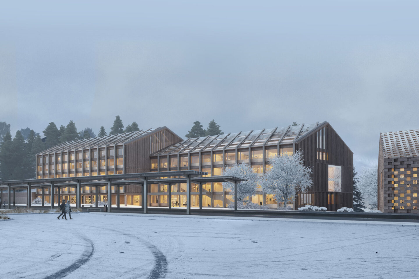 Le Rosey School | Carving a New Student Hub into the Swiss Alps