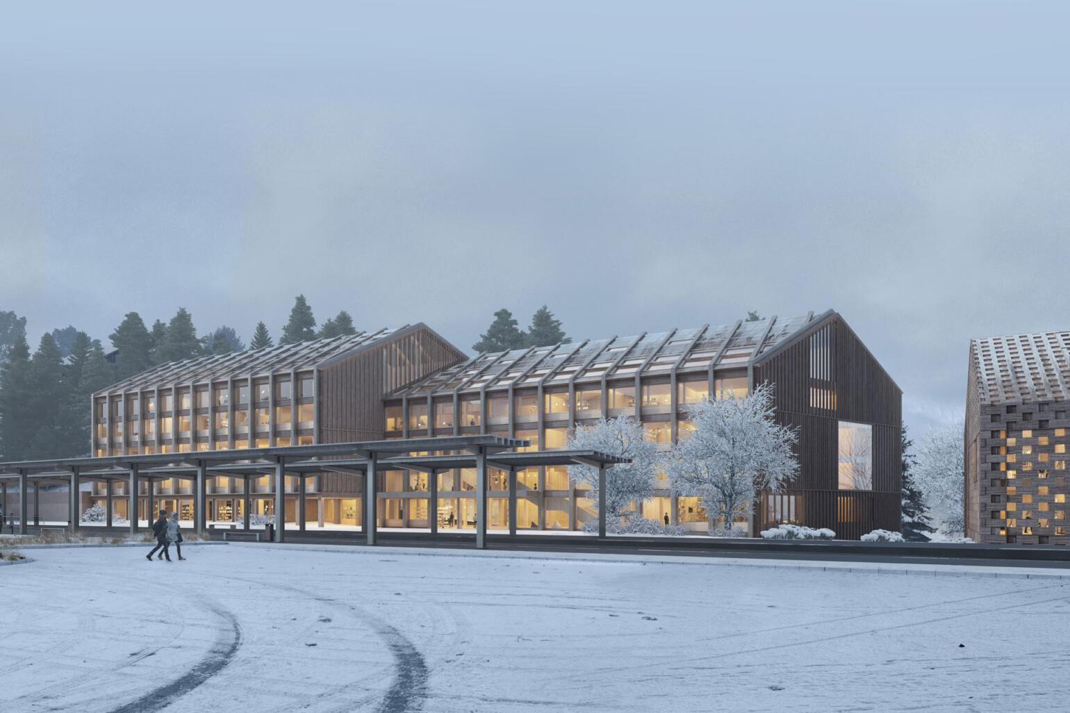 Le Rosey School | Carving a New Student Hub into the Swiss Alps